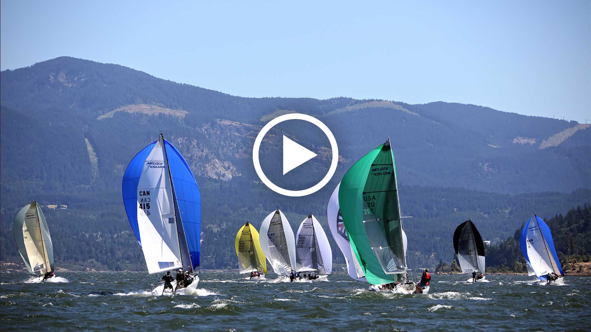 Spinnaker Racing Yacht Wallpaper