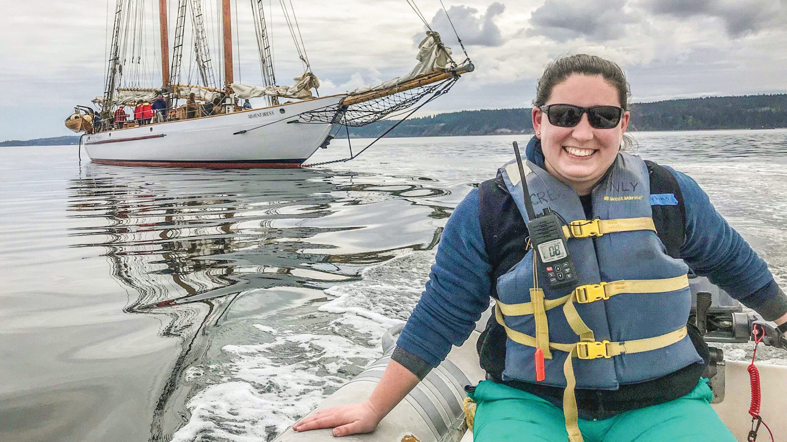 "Girls at the Helm" Inspires Aboard Schooner Adventuress - 48° North