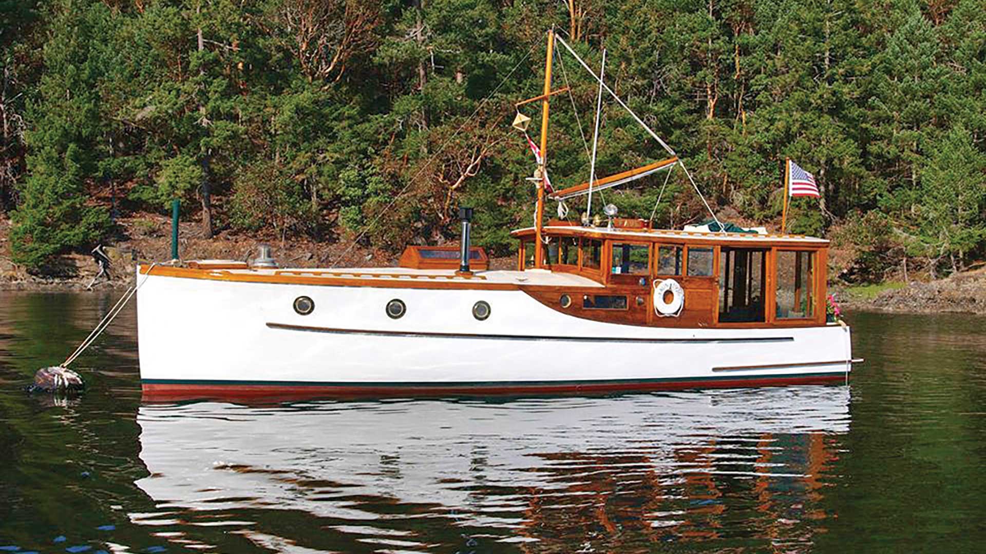 MY BOAT: 1926 36-ft Blanchard Standardized Cruiser, Faun - 48° North