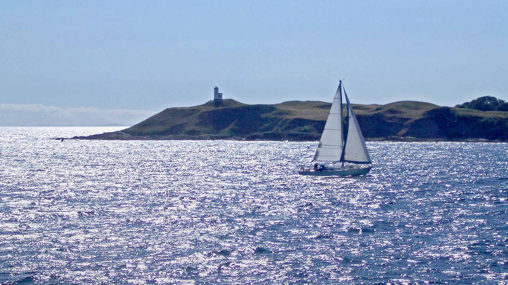 Beacon Background:Sentinels of San Juan Island - 48° North