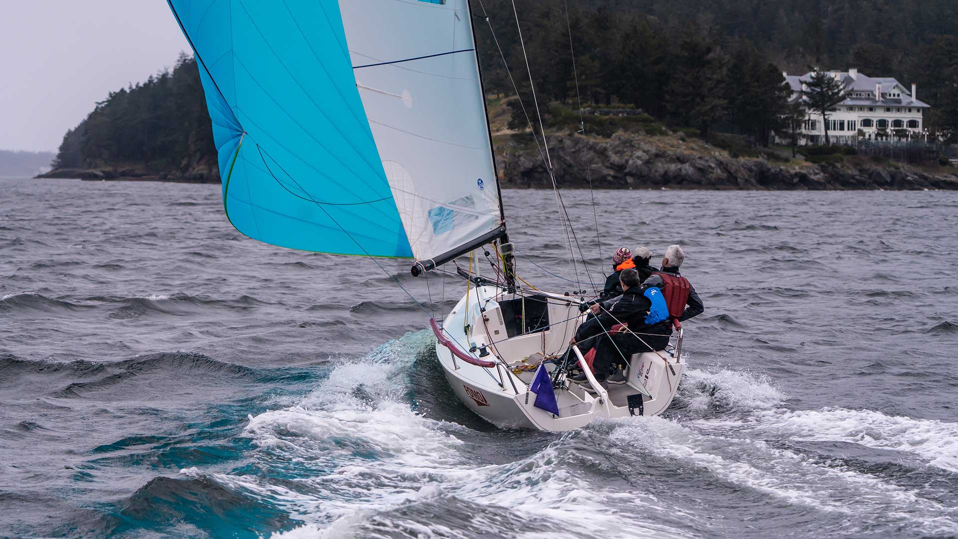 Beating the Odds — Eastsound Spring Regatta - 48° North