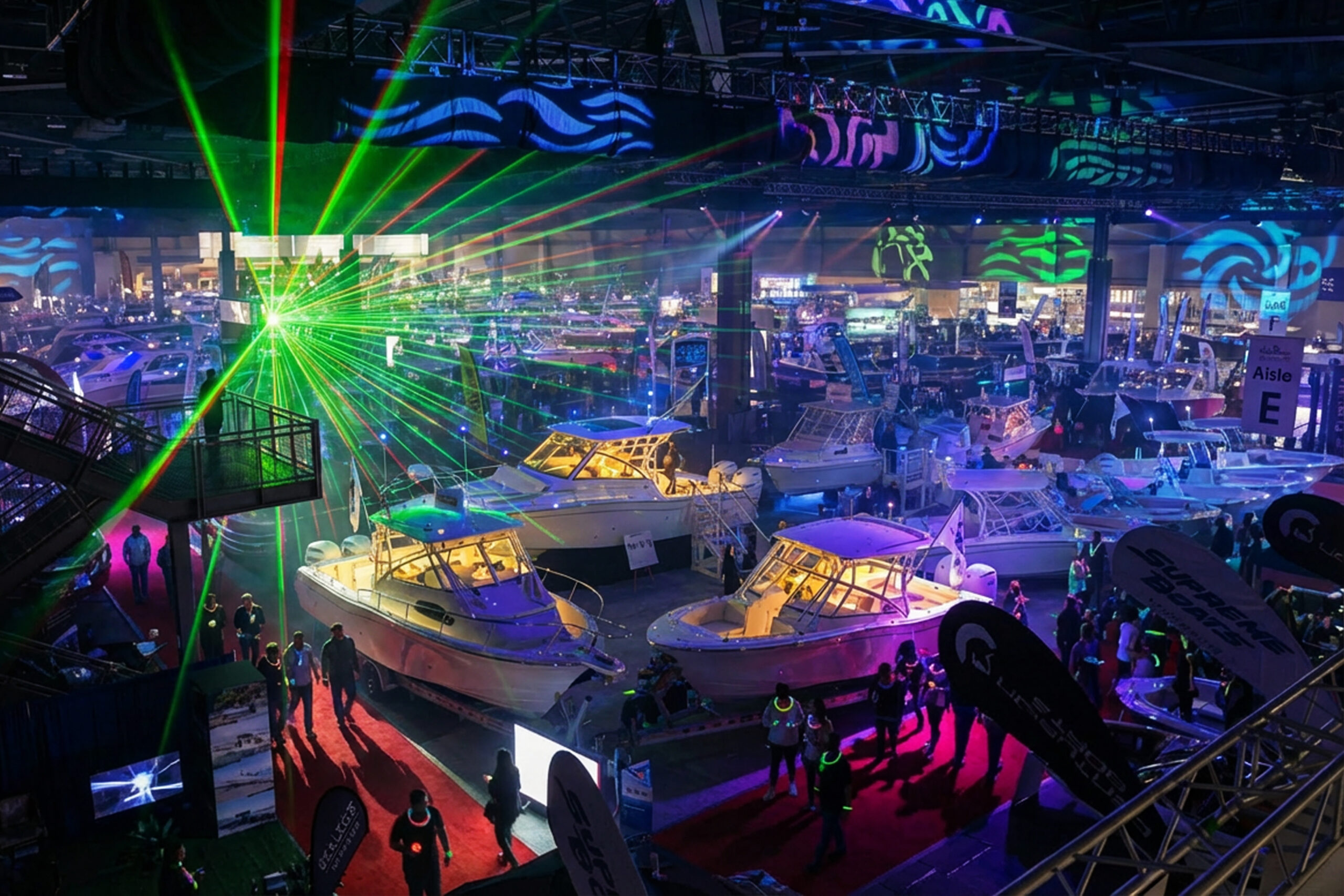 See the Seattle Boat Show in a Whole New Light—After Dark - 48° North